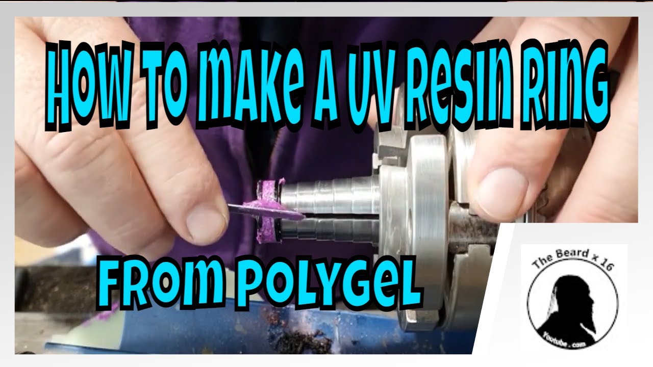 How to make a UV resin ring - YouTube