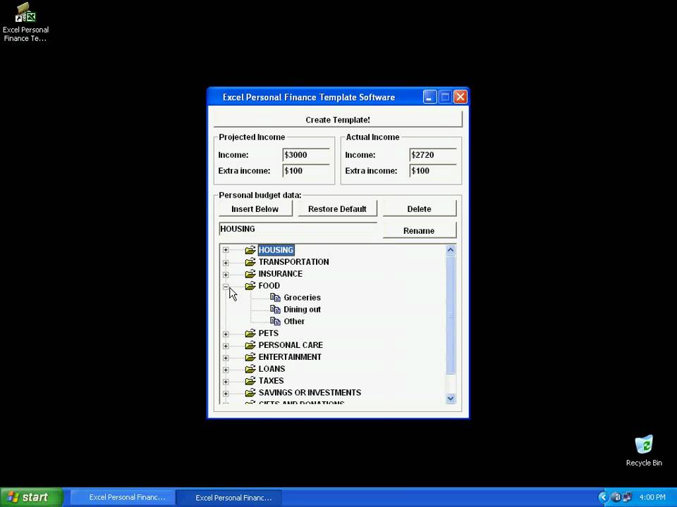 Sobolsoft com How To Use Excel Personal Finance Template Software - YouTube