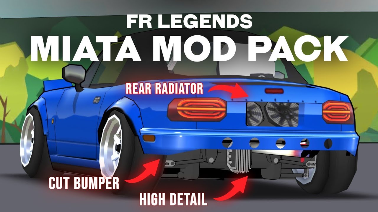 MOD PACK FOR MIATA 😱 FR Legends V0.3.2 MIATA MOD PACK By @kn_edits.frl ...