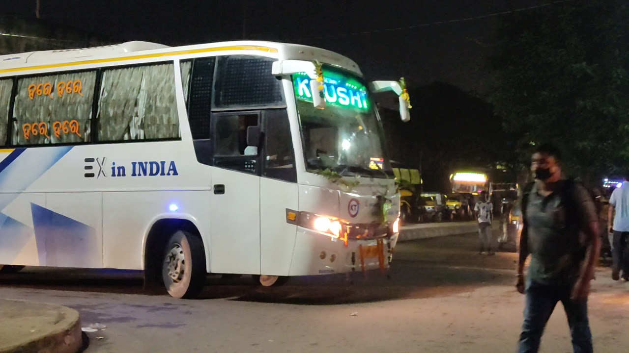 Khushi bus service from Bhubaneswar to baripada - YouTube