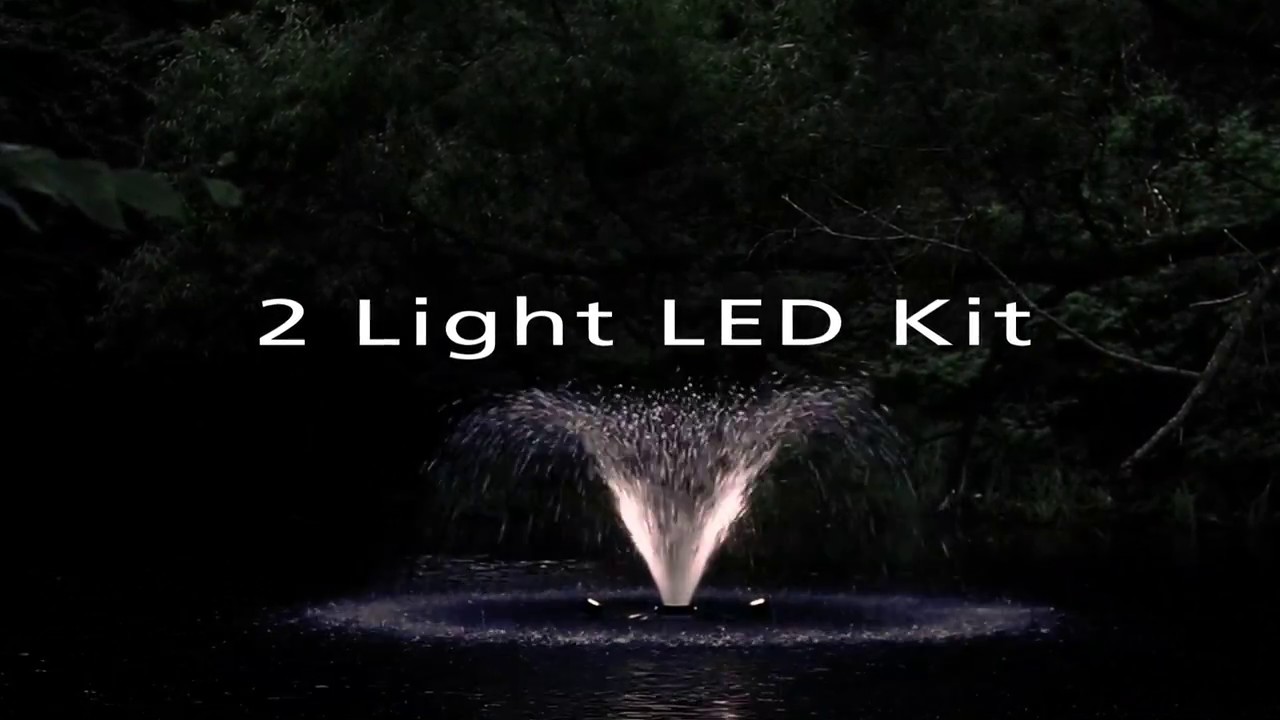 LED Two Light Set - YouTube