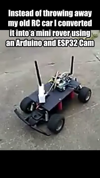 RC Car Conversion Arduino & ESP32-Cam #shorts #short #arduino #esp32 #esp32cam #esp32project # ...