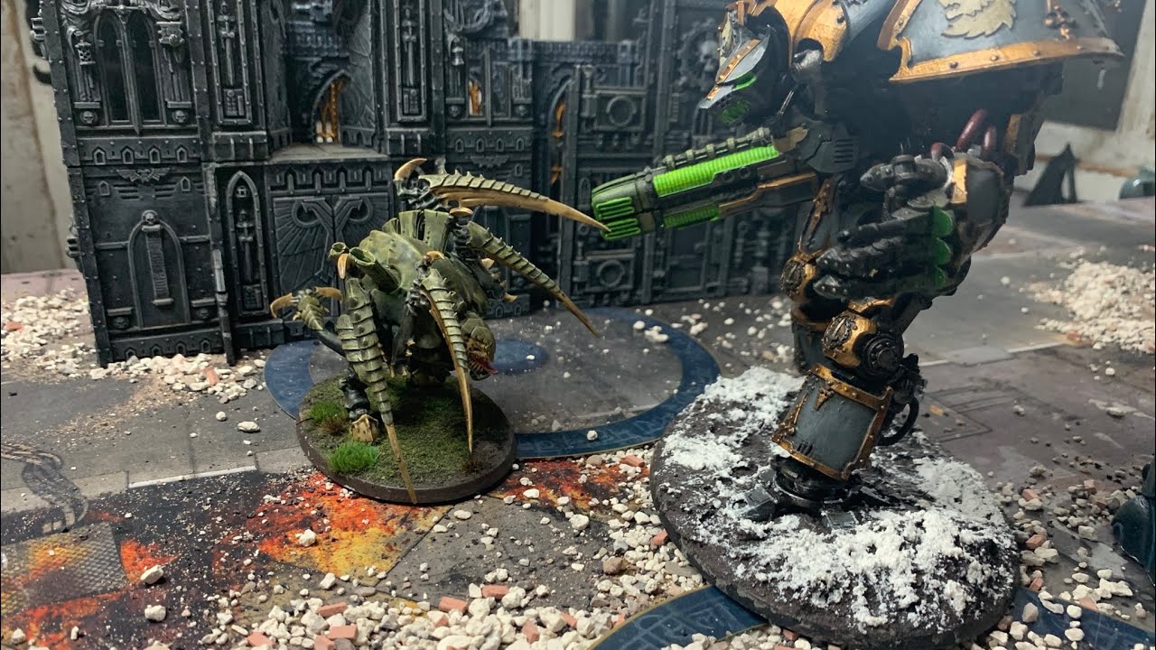 Tyranids Vs Imperial Knights (Pacific Rim) Warhammer 40k Battle report ...