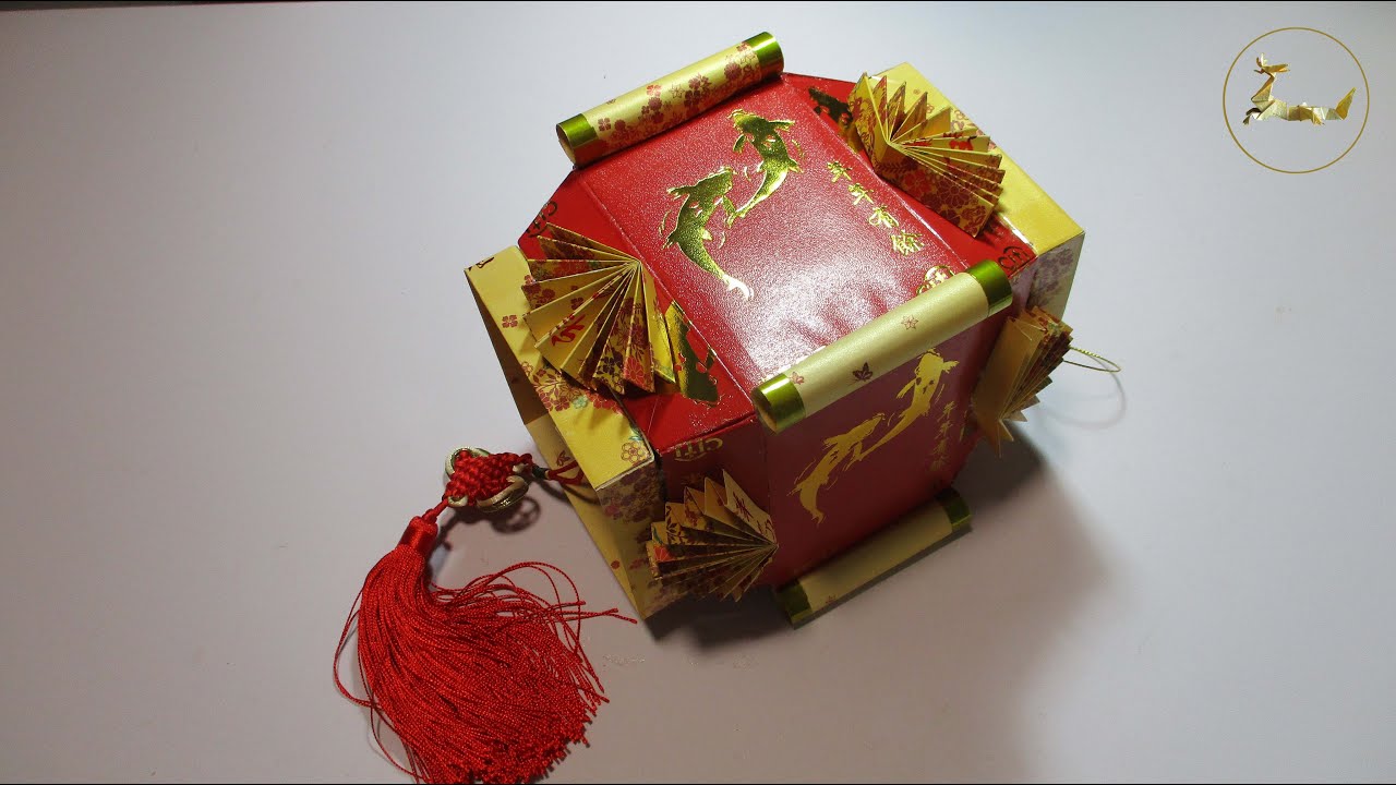 CNY Tutorial No. 206 - Hongbao Lantern - YouTube
