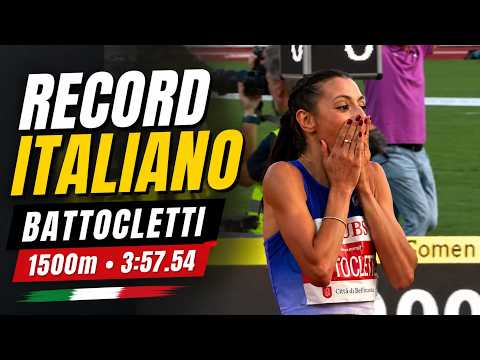 Nadia Battocletti, record italiano nei 1500m a Bellinzona | 3:57.54