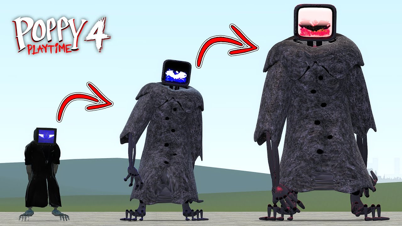 EVOLUTION OF NEW THE DOCTOR (Harley Sawyer) POPPY PLAYTIME CHAPTER 4 in ...