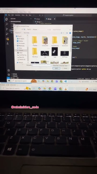 Encryption and Decryption Project using Python #shorts - YouTube