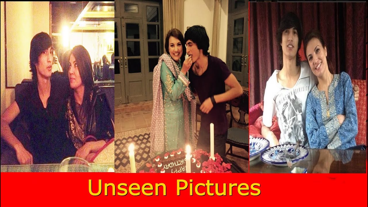 Reham Khan with her Son - Unseen pictures - YouTube