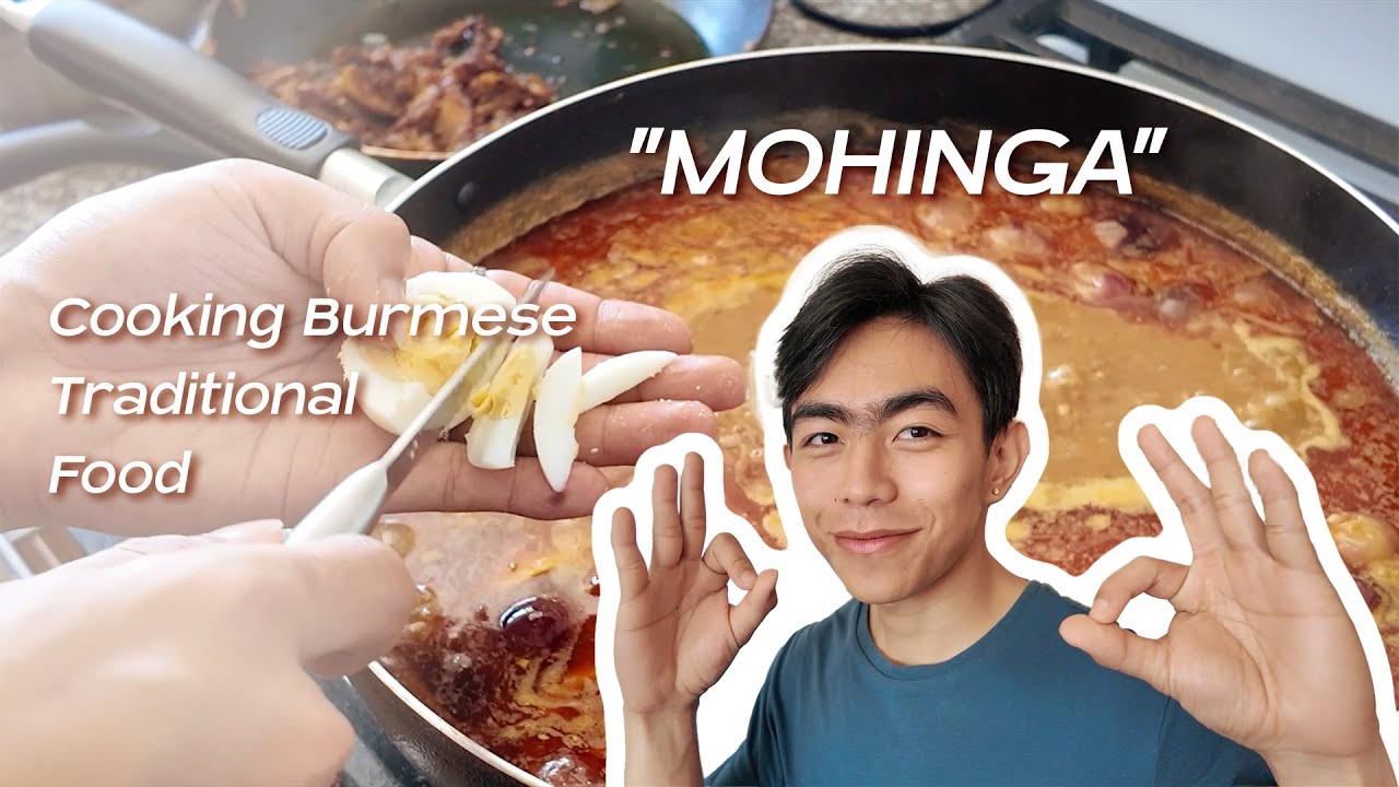 "Mohinga" Burmese Traditional Food - YouTube