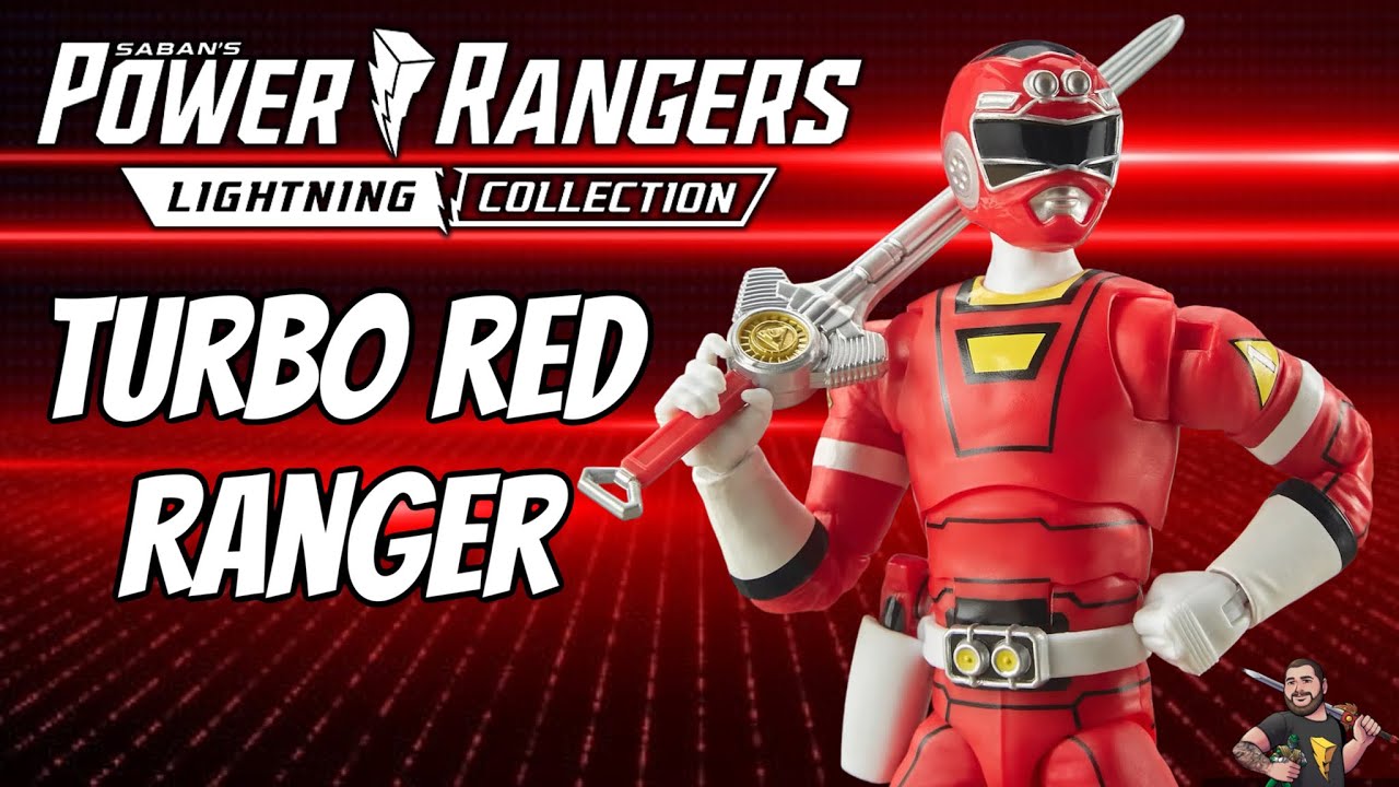 Power Rangers Lightning Collection Turbo Red Ranger Review # ...