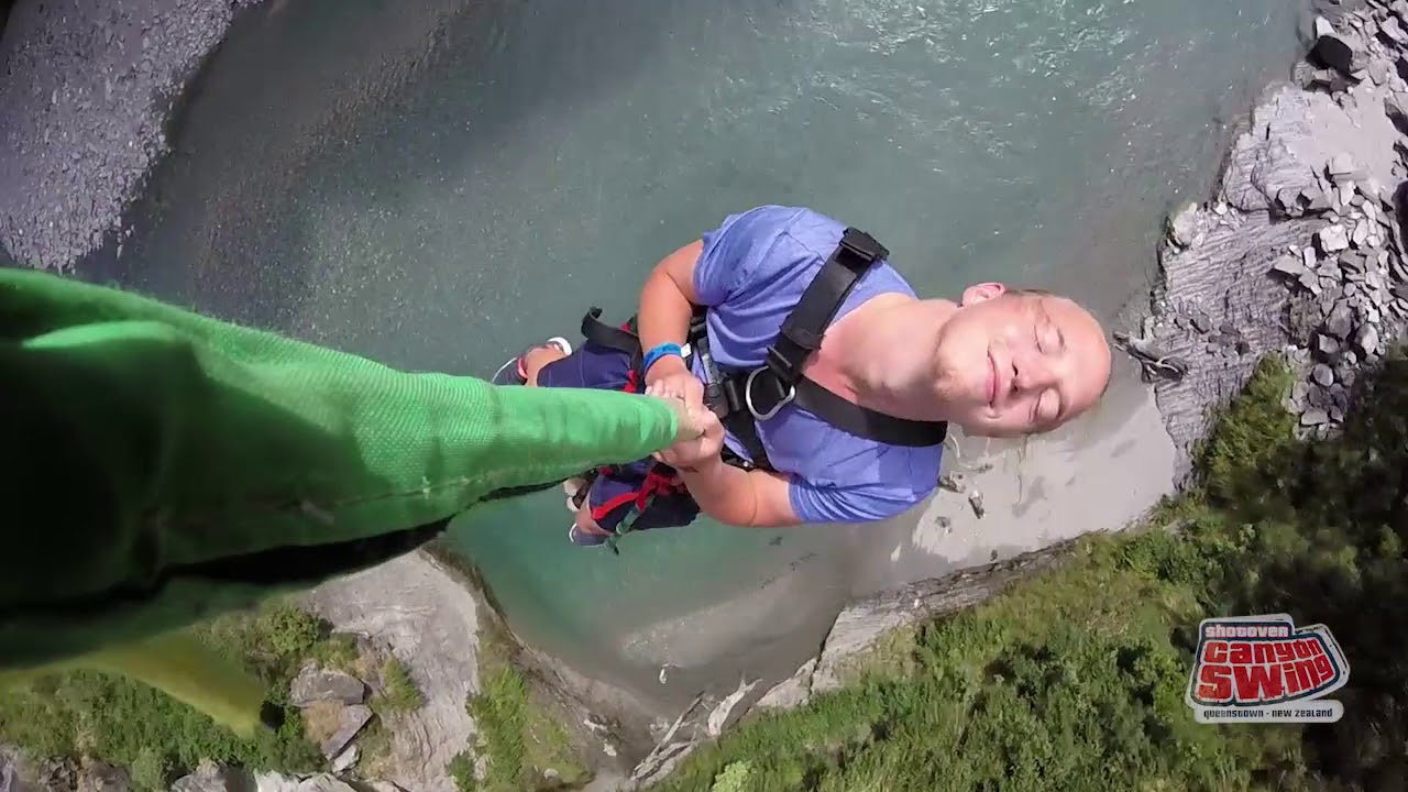 Shotover Canyon Swing Gimp Boy Goes To Hollywood - YouTube