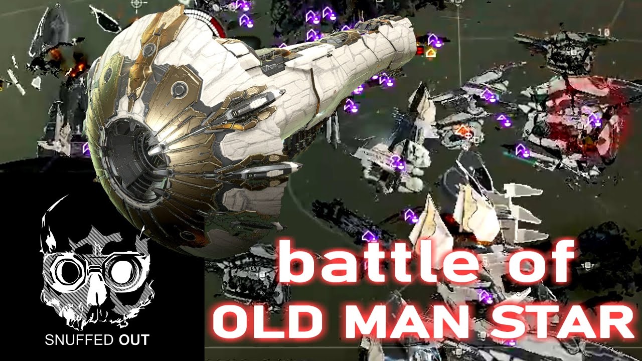 EVE Online - The Battle of Old Man Star - YouTube