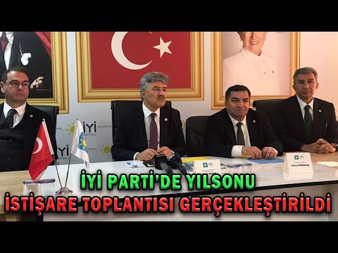 İYİ PARTİ’DE YILSONU İSTİŞARE TOPLANTISI GERÇEKLEŞTİRİLDİ (31.12.2021)
