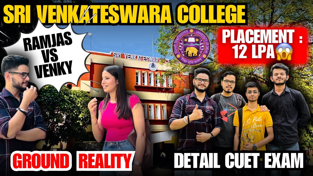 🔥💥 Sri Venkateswara College (SVC), DU 🚀 | CUET Score 🔓 | Top Courses 📚 ...
