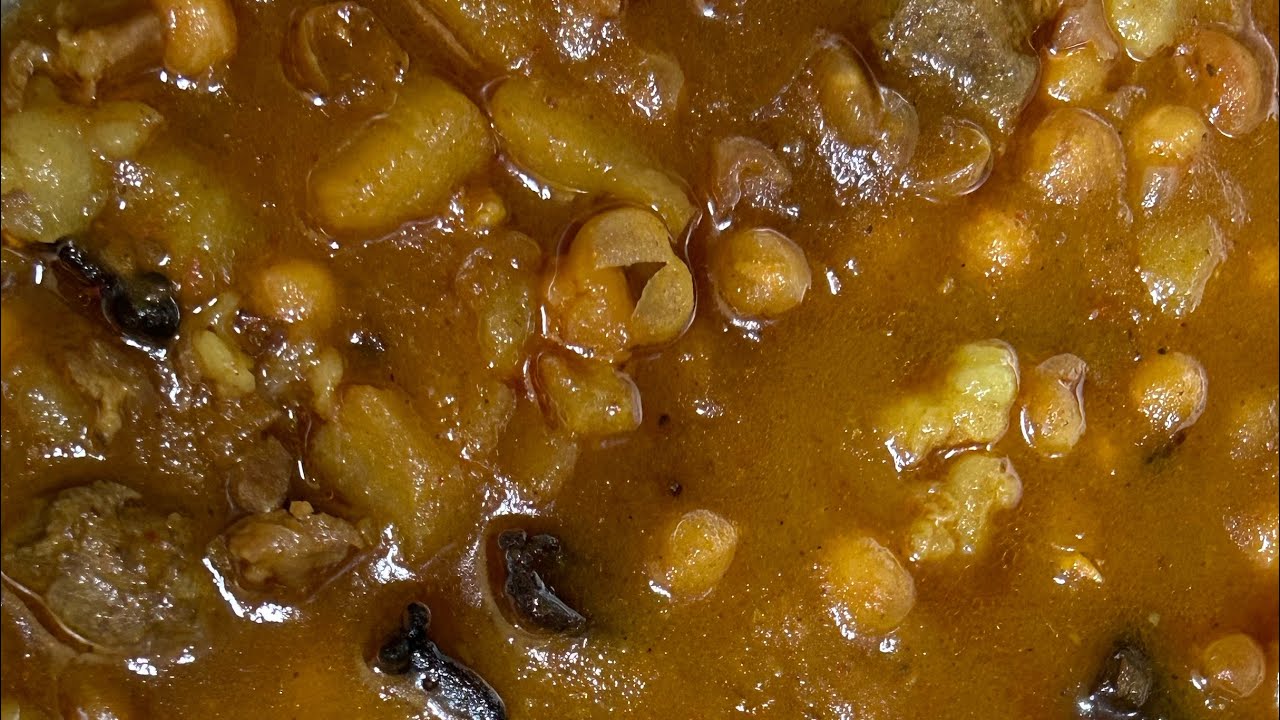 Ghugni in Bengali style,Ghugni recipe,ghugni with mutton fat,liver ...