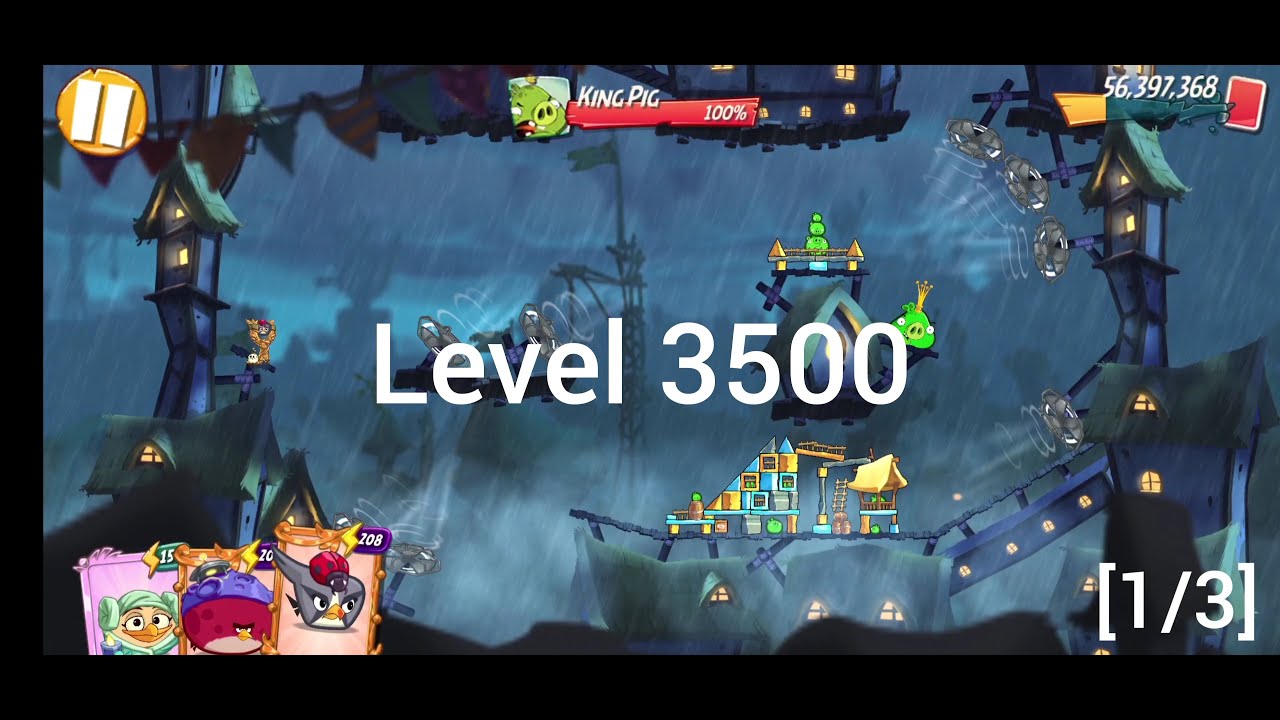 Angry Birds 2 level 3500 - YouTube