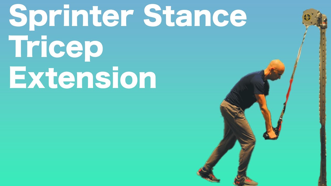 Sprinter Tricep Extensions - YouTube