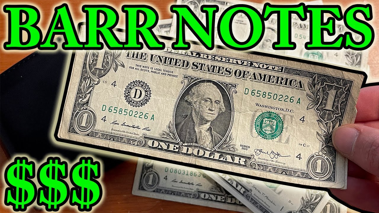 Barr Notes - Scarce $1 Dollar Bills In Pocket Change You Should Look ...
