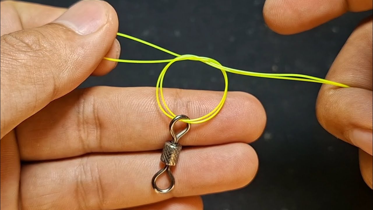 The best and very strong fishing knot, the palomar knot #fishingknot # ...