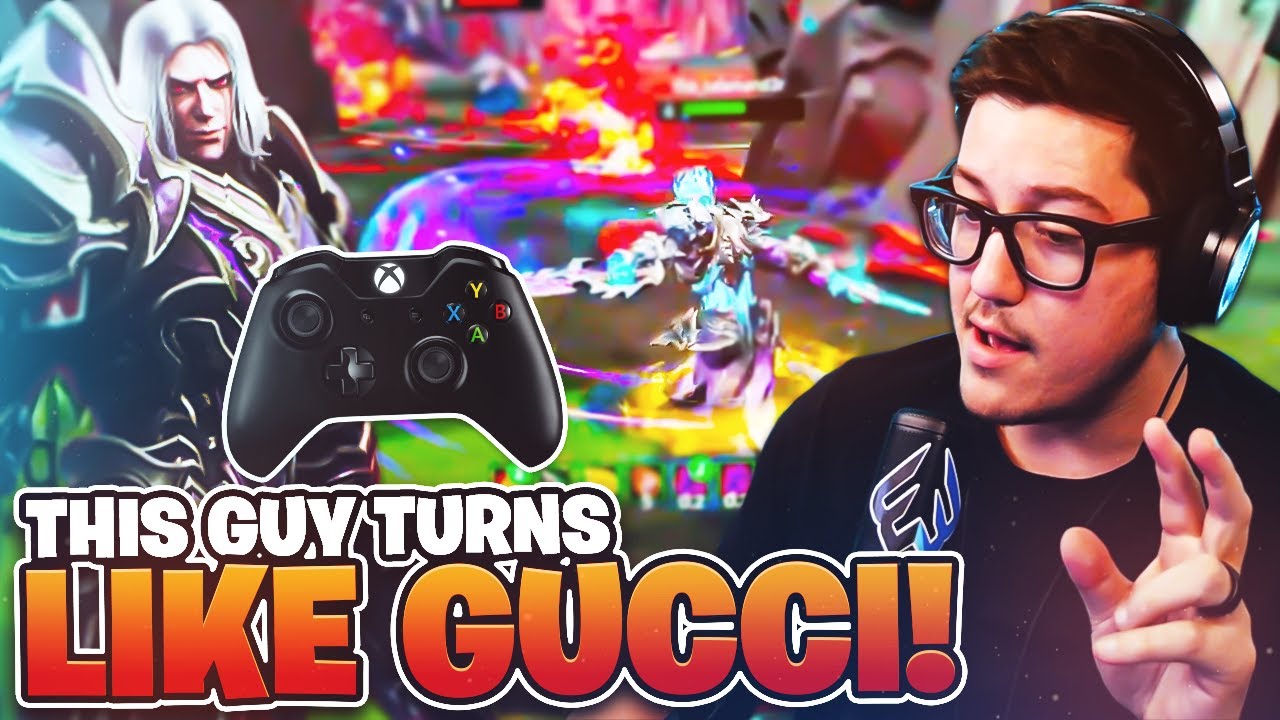 GUCCI JR JOINS US IN ELO HELL ON PC CONTROLLER??? - YouTube