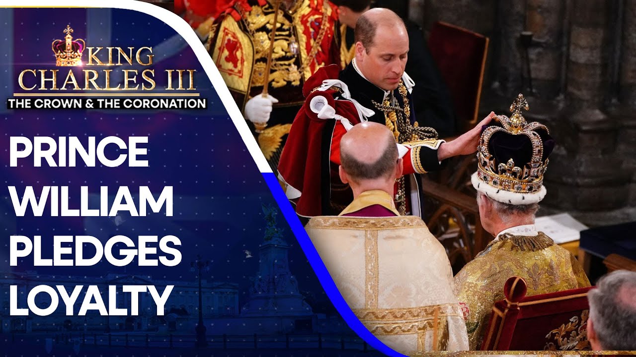 King Charles III's Coronation: Prince William pledges his loyalty, bows ...