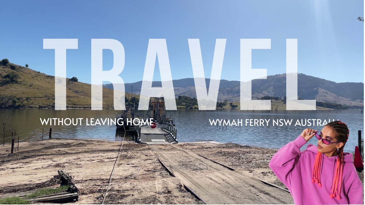 Wymah Ferry across the Murray River, Victoria Australia 4K - YouTube