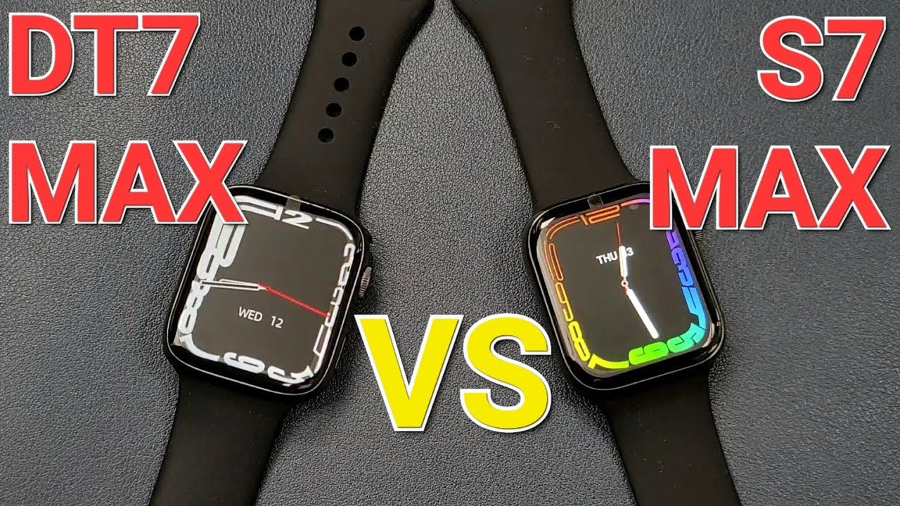Comparison: DT7 MAX (KIWITIME 7 PRO) VS S7 MAX Smartwatch-Which Is ...