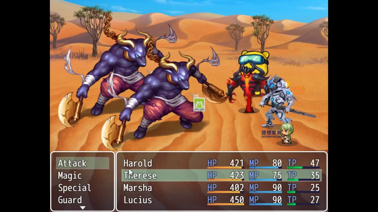 2D Skeletal Animtion RPG Maker DragonBones [Less Hitches] - YouTube