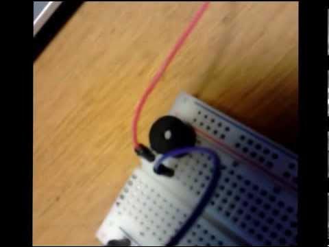 Pseudo-theremin (light) + Potentiometer with Arduino - YouTube