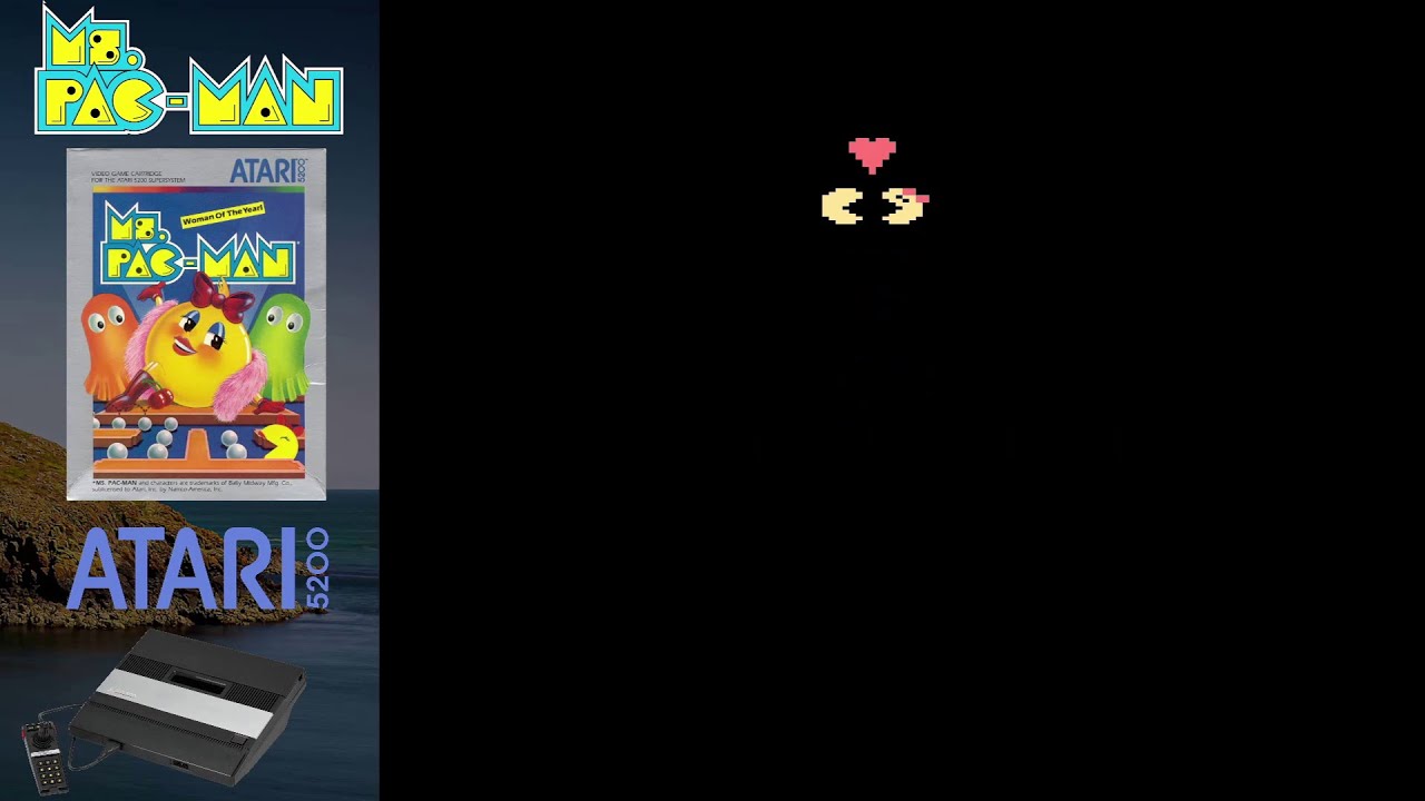 Ms. Pac-Man Intermissions (Atari 5200) - YouTube