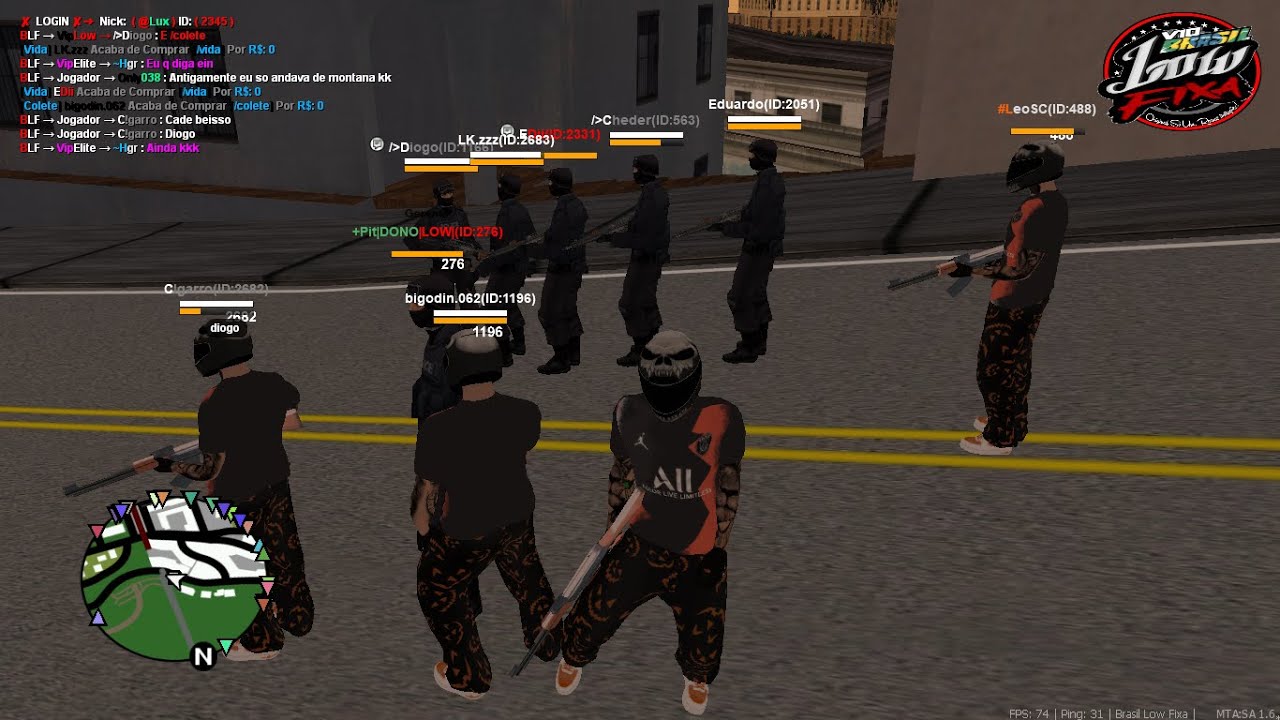 GTA MTA --- PVP NO LOW FIXA SEM MIRA NIVEL HARD KJKKJJ - | RL MTA GAMER ...