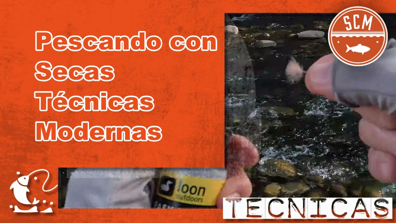 Pesca con mosca seca: técnicas modernas y sus componentes - YouTube