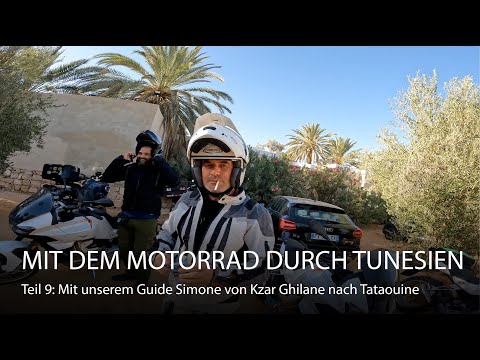 09: Motorradtour Tunesien: Mit Simone von Ksar Ghilane nach Tataouine