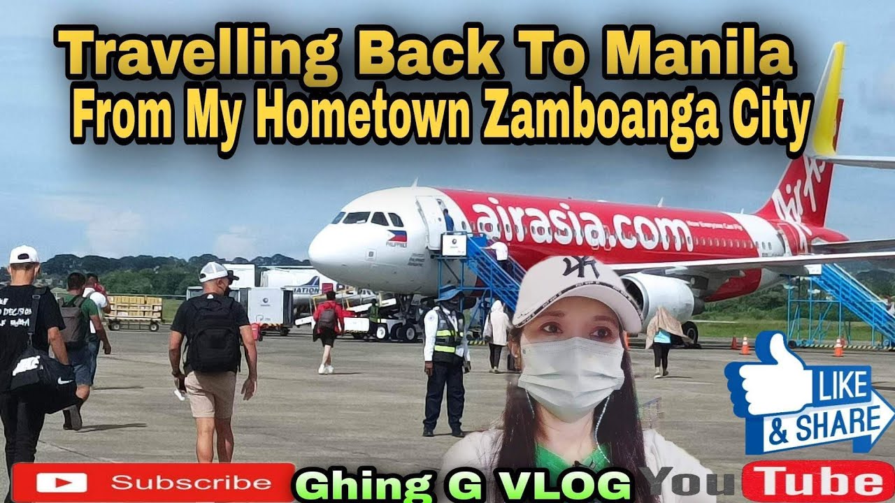Travelling Back To Manila From My Home Town Zamboanga City. ️ - YouTube