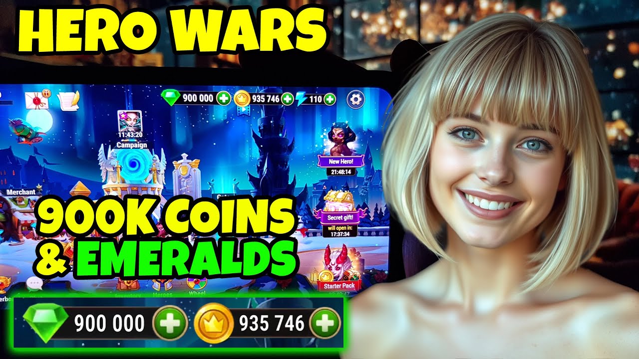 Hero Wars Hack How I Got 900K Free Emeralds & Coins in Hero Wars (iOS ...