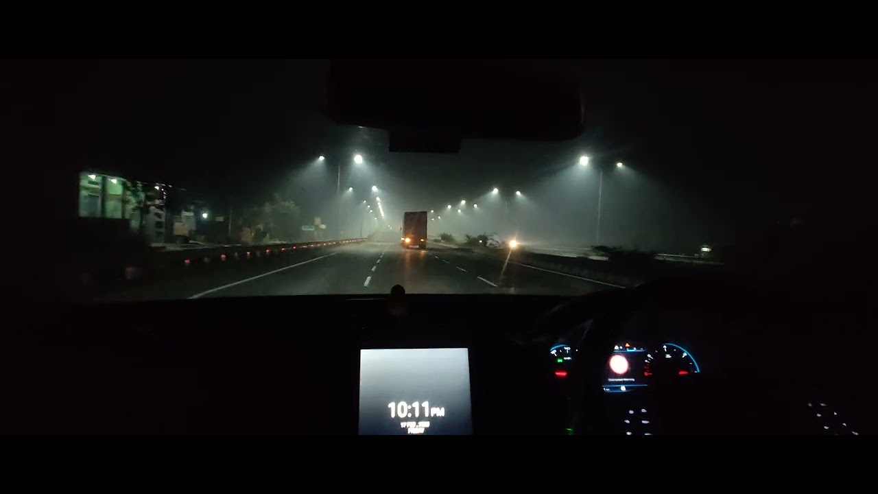 MG HECTOR NIGHT DRIVE - YouTube