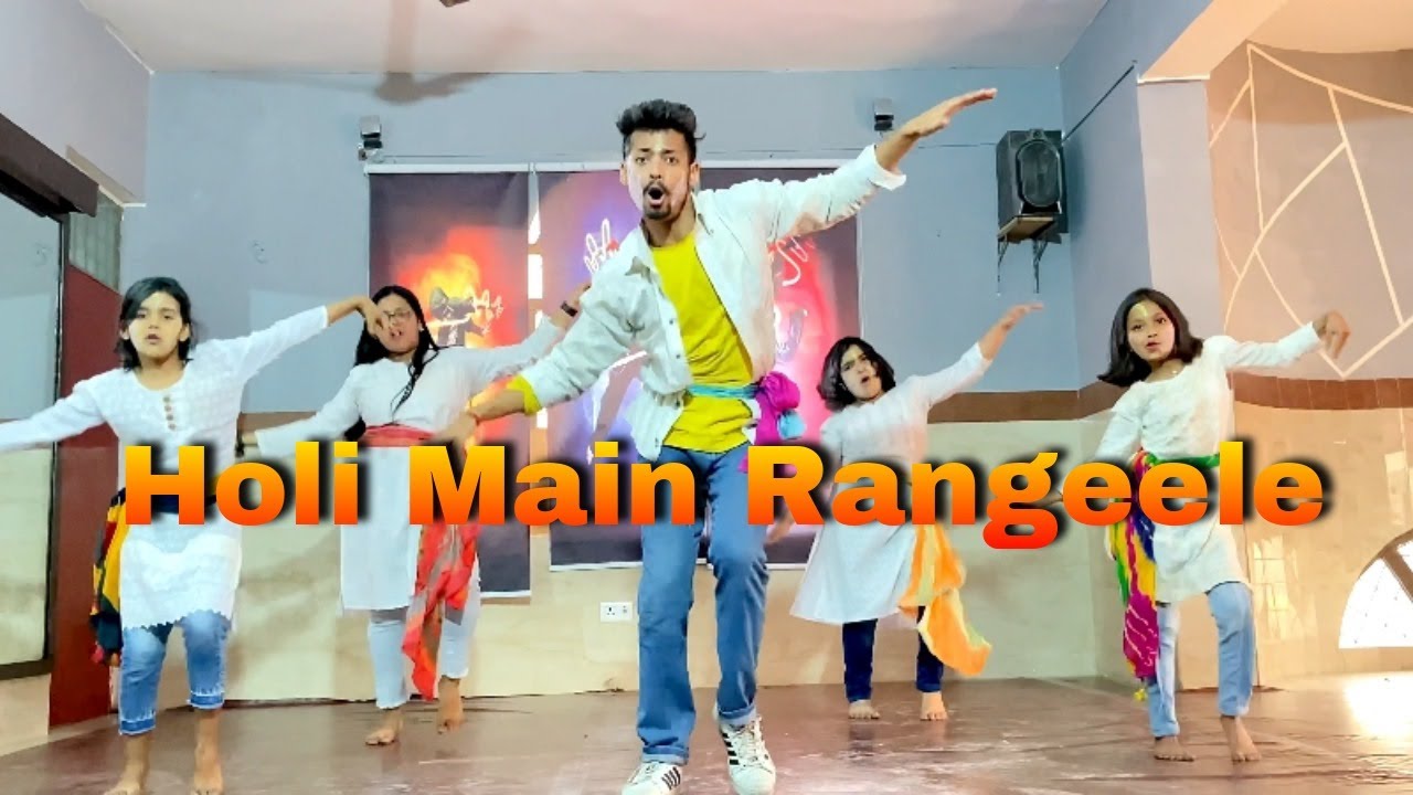 Holi Main Rangeele Dance Cover [ Pinnacle Dance Studio ] Holi Special ...