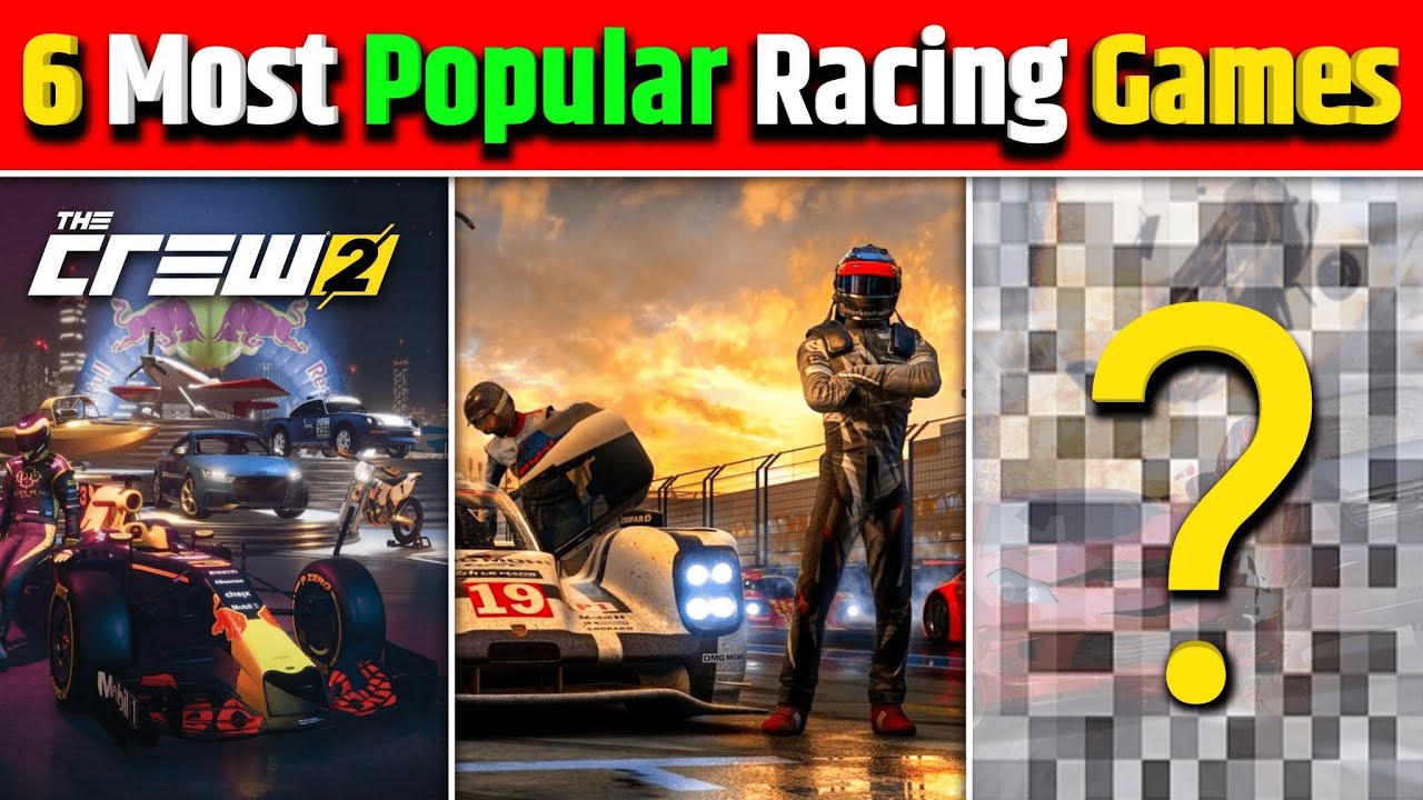Best Ever Racing Games of all Times | Top 6 Racing Video Games| Most ...