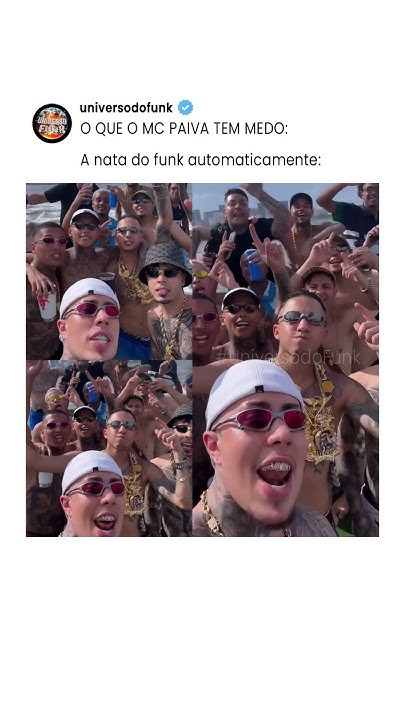 Esse vídeo do MC Tuto e MC Daniel se resume em que o MC Paiva tem medo ...