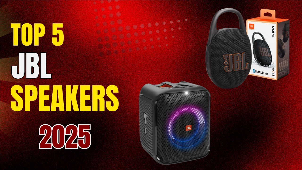 Best JBL Speaker 2025 | Top 5 Best JBL Blutooth Speakers | Ultimate ...