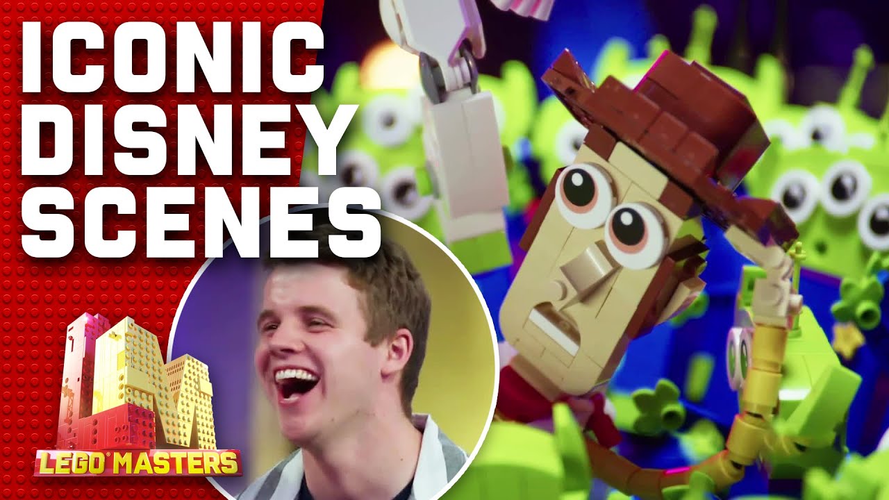 Teams recreate iconic DISNEY scenes with Lego | LEGO Masters Australia ...