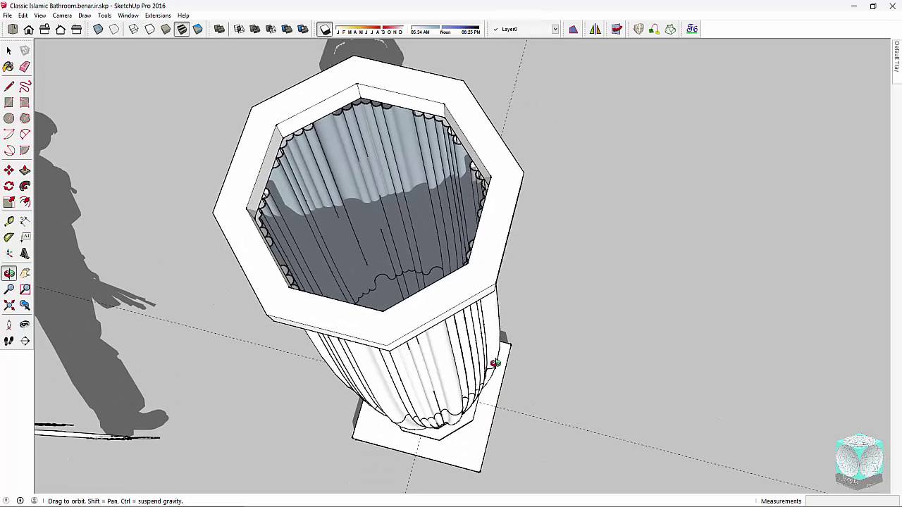 SketchUp Modeling Classical Column Part 1 - YouTube