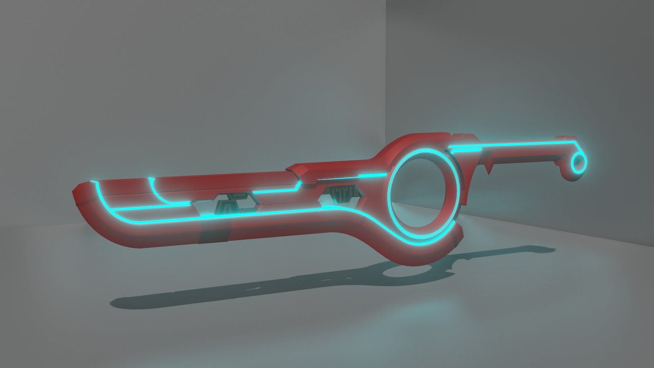 monado sword model for 3d print from xenoblade - YouTube