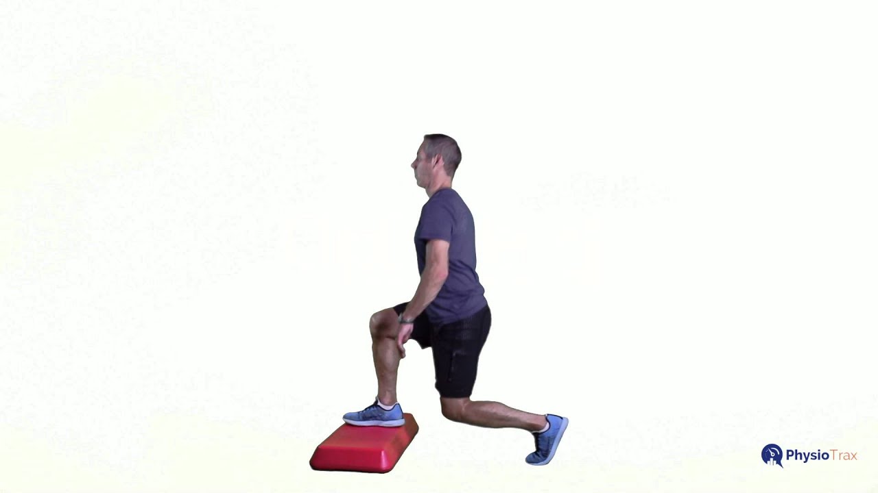 Forward Lunge onto Step - YouTube
