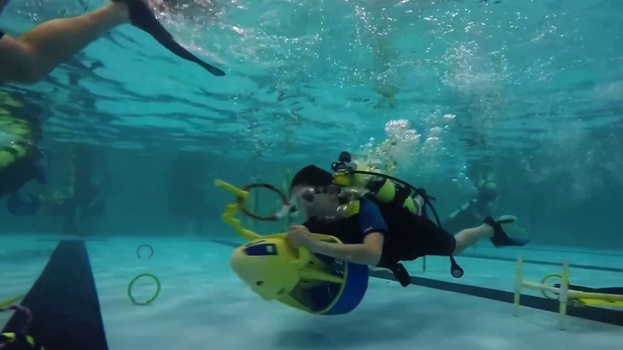 columbus scuba aqua gym - YouTube