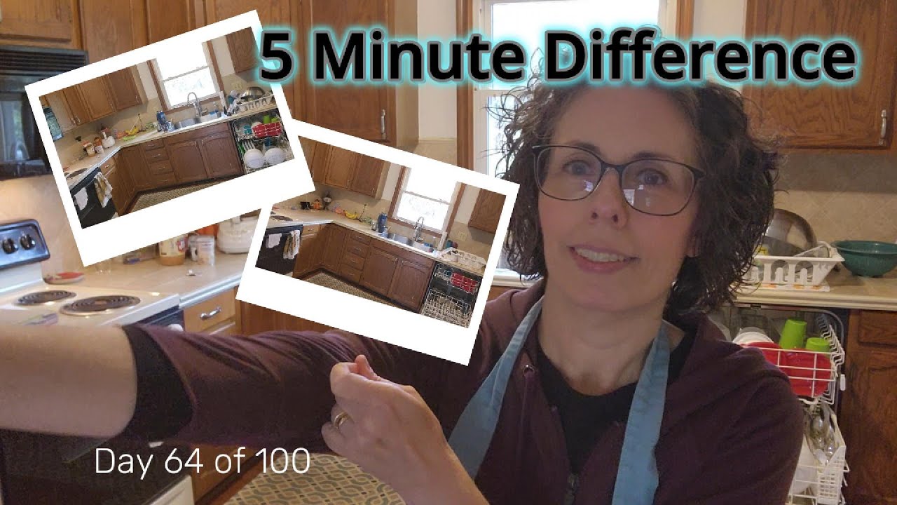 Day 64 of 100: 5 Minute Difference in the Kitchen - YouTube
