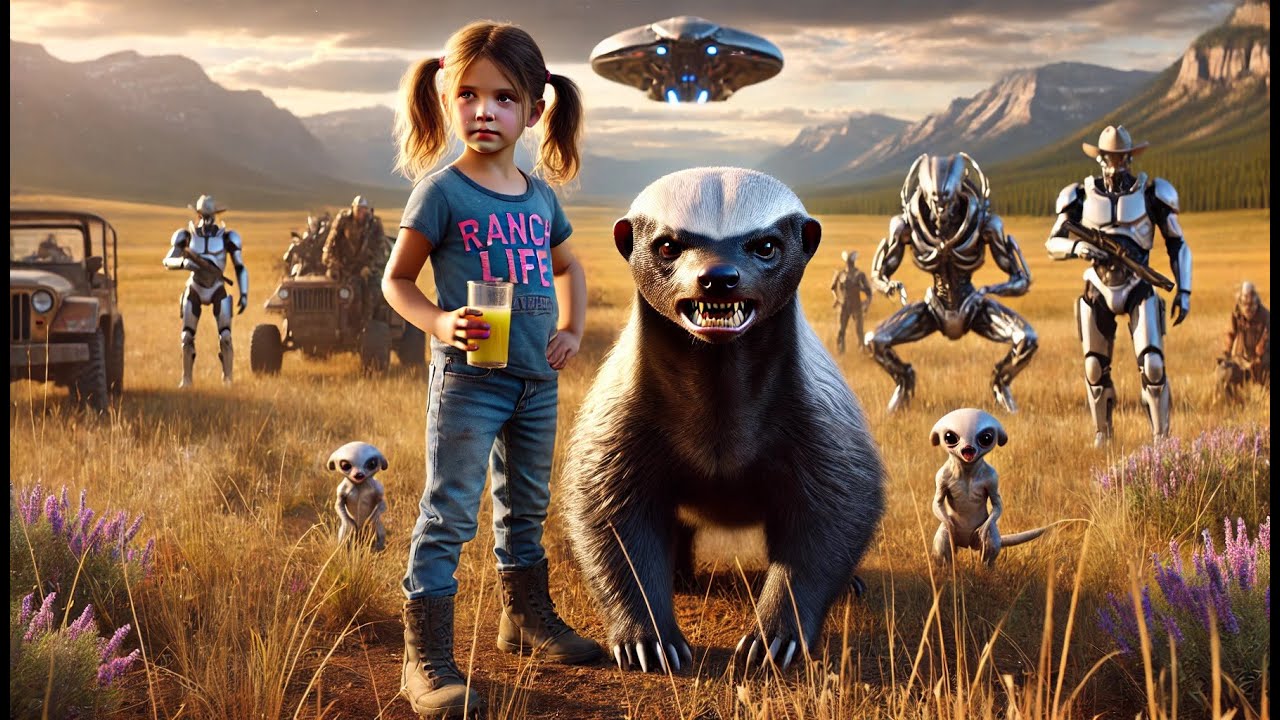 When Aliens Met the Child and Her Honey Badger, They Finally Learned ...