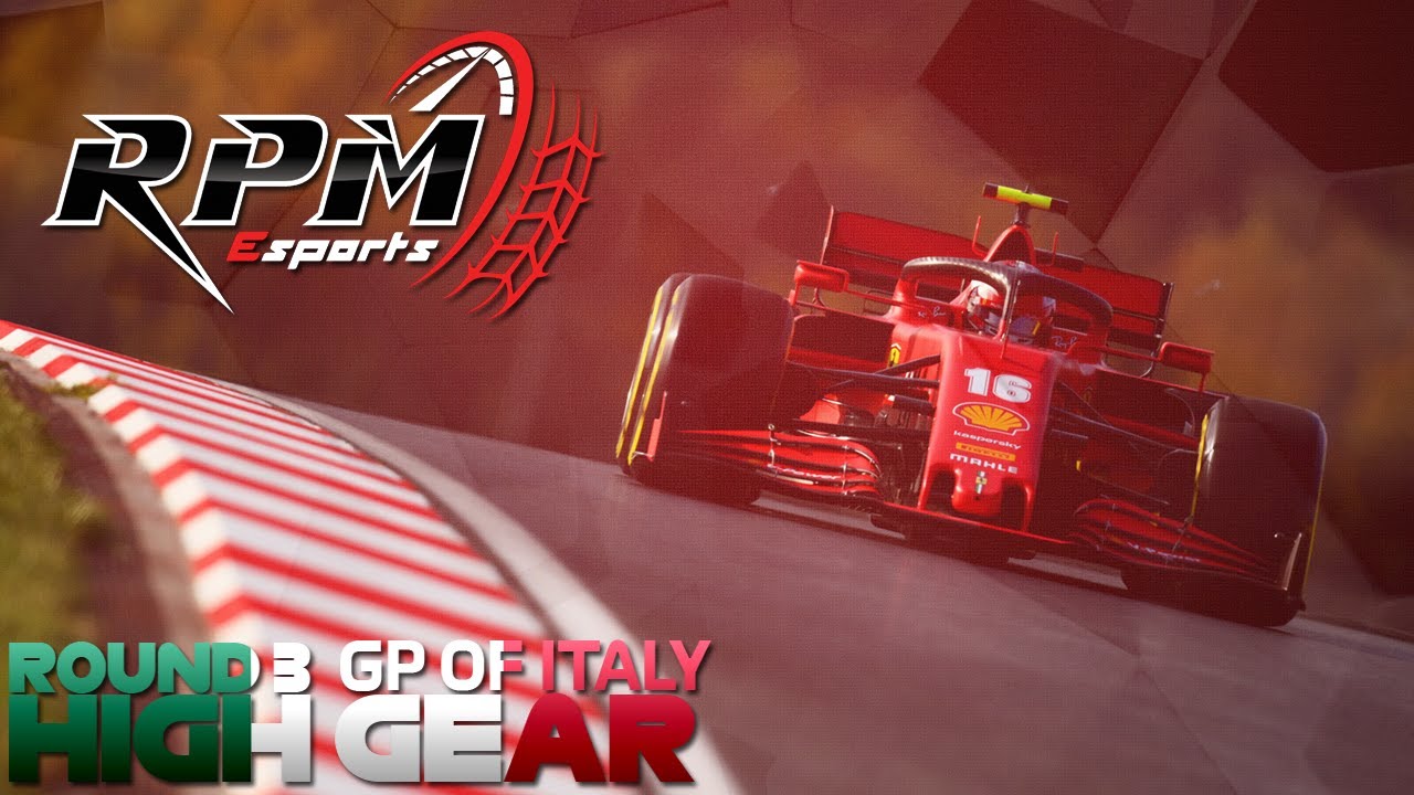 RPM Esports F1 | Season 1 | High gear | Round 3 : Italy - YouTube