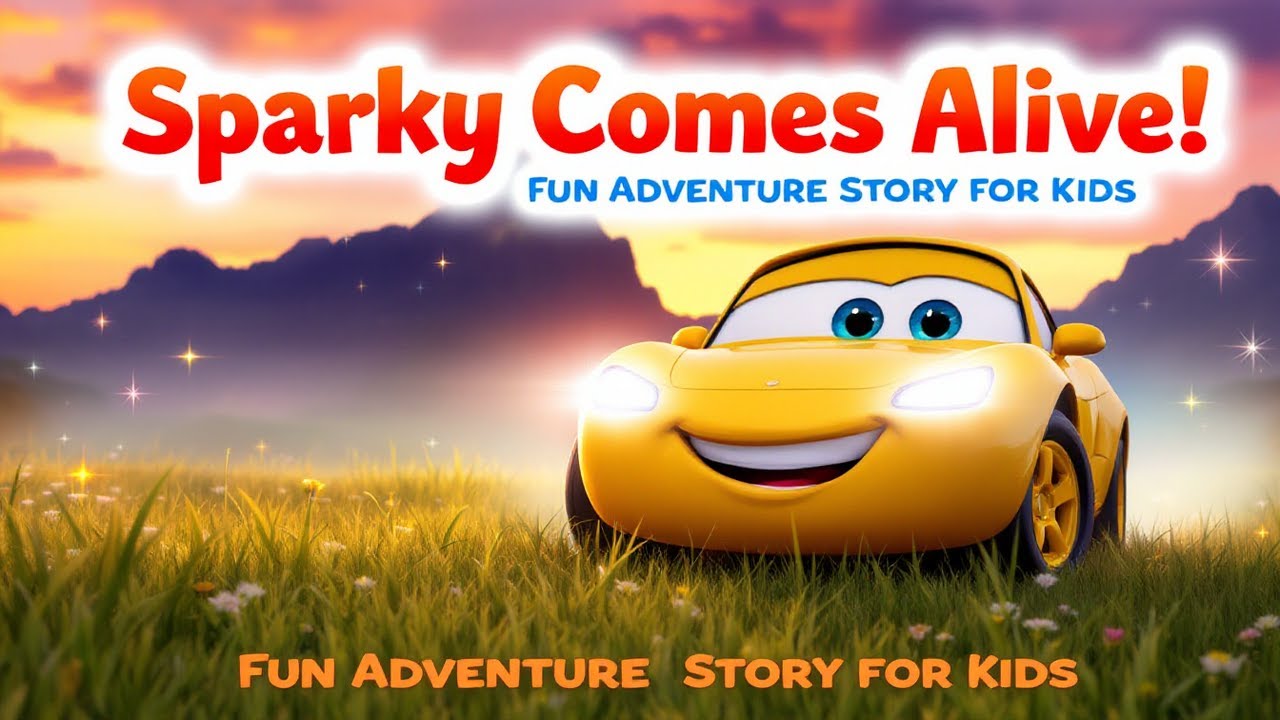 Sparky’s Awakening 🚗⚡ | A Magical Car Comes to Life – Fun Adventure ...
