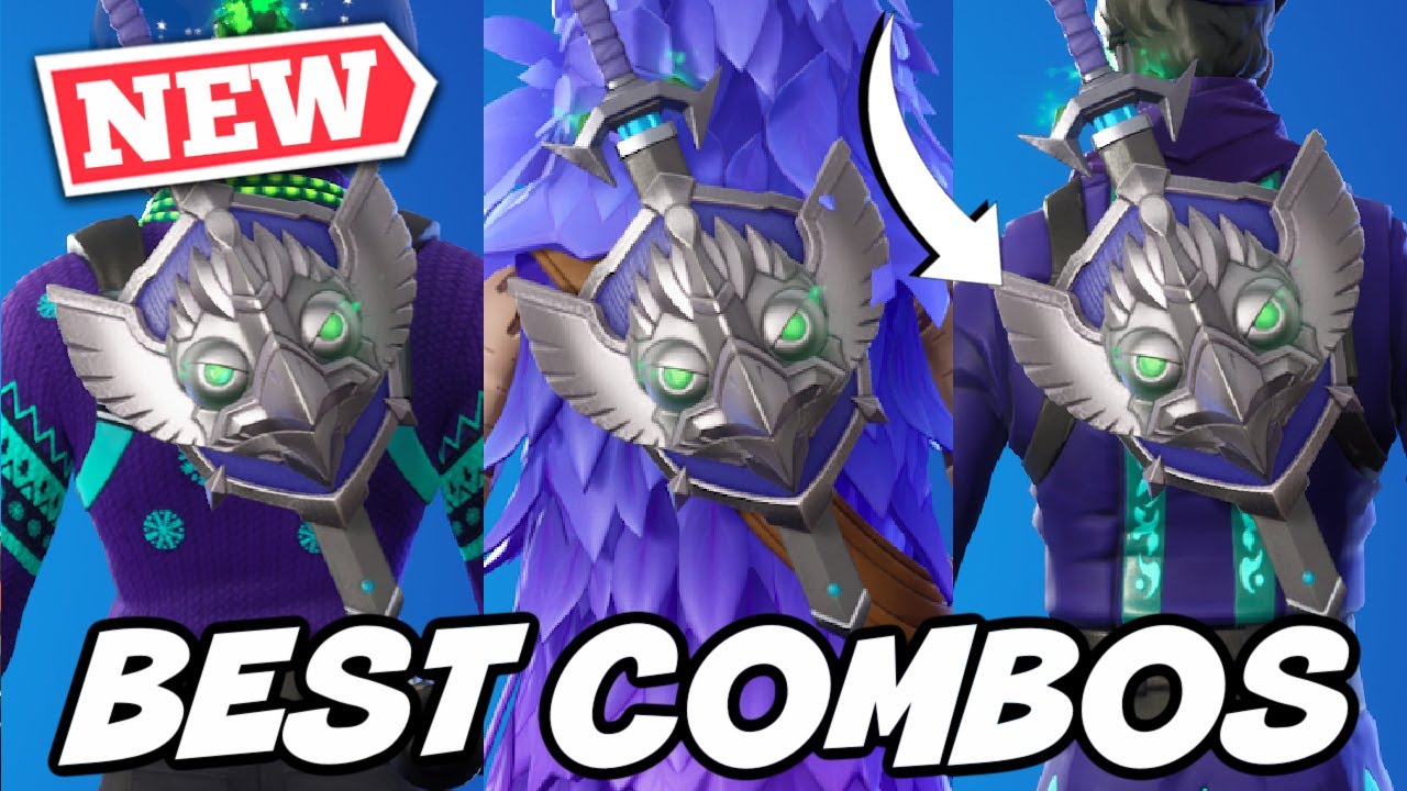 BEST COMBOS FOR *NEW* CURSED EAGLESHIELD BACKBLING (AUGUST MONTHLY CREW ...